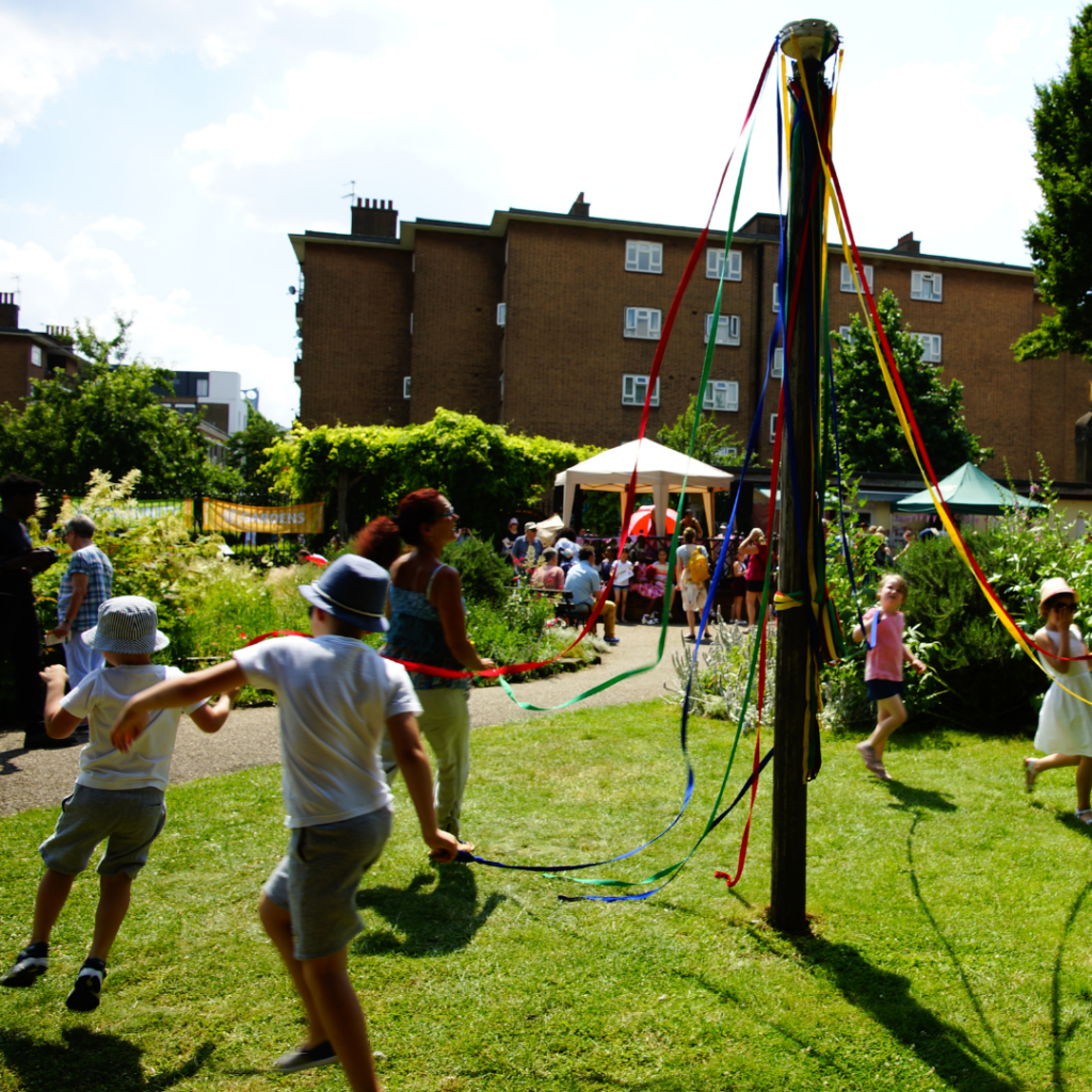 May Party – May 15th in Red Cross Garden | Bankside Open Spaces Trust